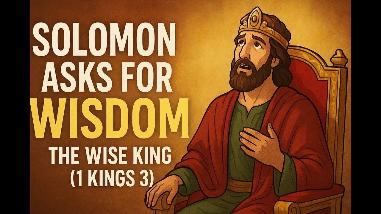 Solomon Asks for Wisdom – The Wise King | Bible Story | Moreal TV ...