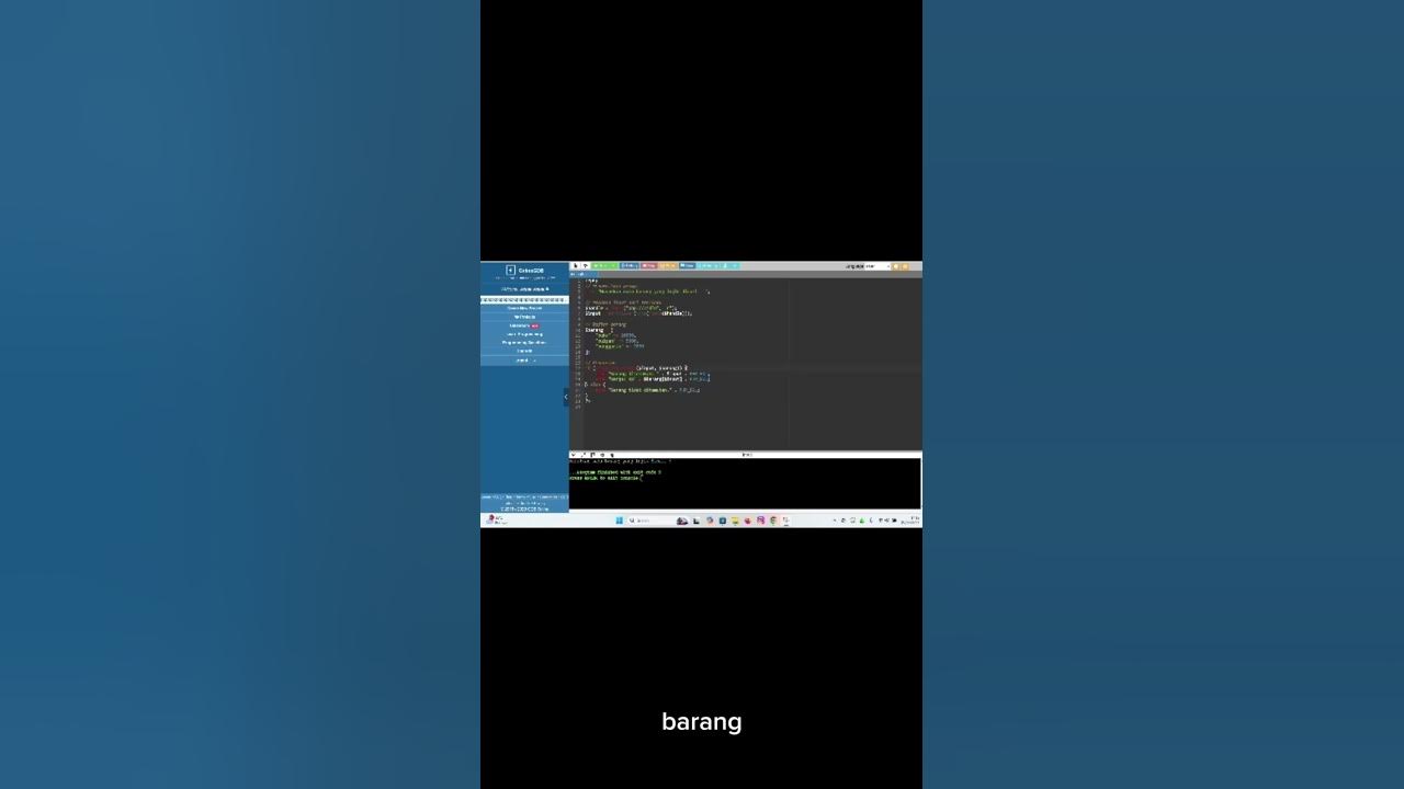 Implementasi Array dan Input Terminal dalam Pencarian Barang dengan PHP - YouTube