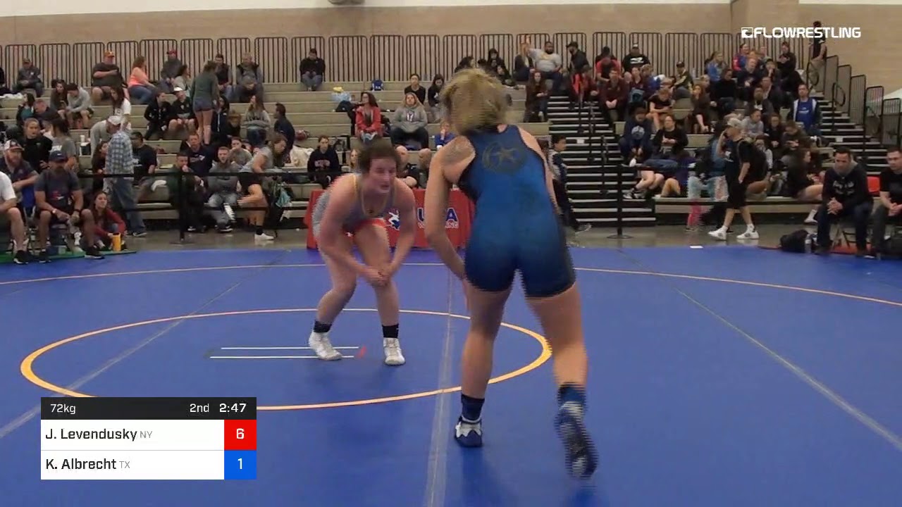 72 Kg 3rd Place Joye Levendusky Team New York Vs Kaylynn Albrecht Team ...