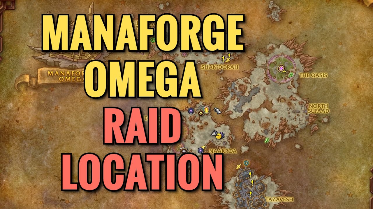 Manaforge Omega Raid Location (WoW TWW) - YouTube