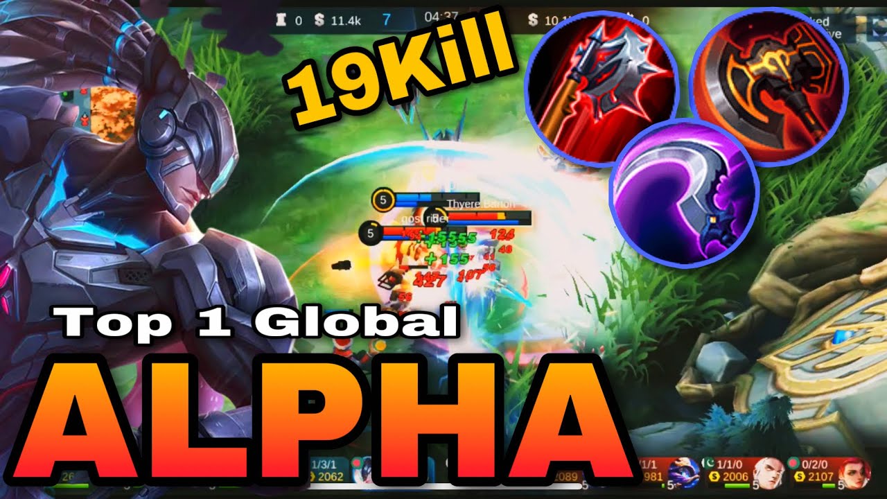 19 Kills !! Alpha Gameplay 2022 || Top 1 Global Alpha || MLBB - YouTube