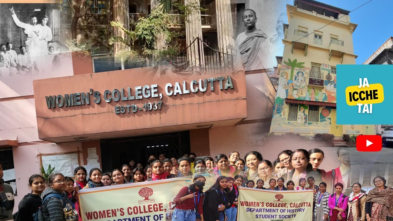 Heritage Walk || Women's College, Calcutta || Ja Icche Tai || - YouTube