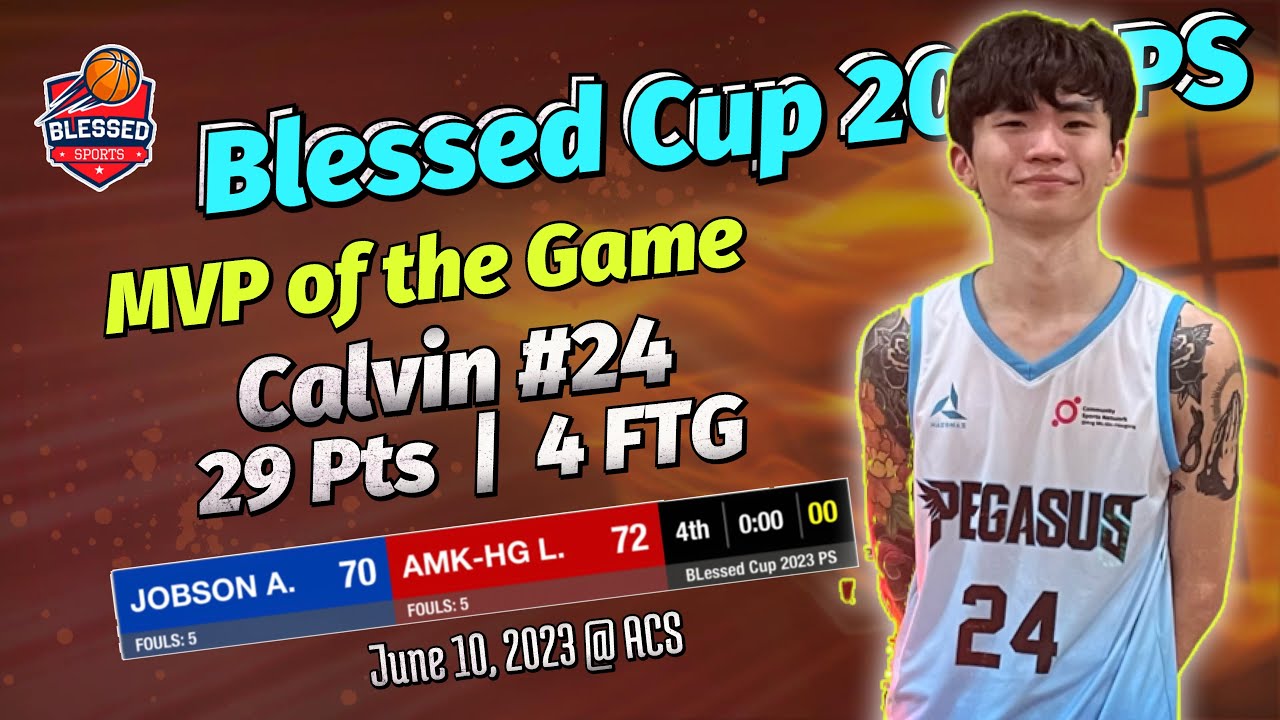 Jobson Asia vs Amk-Hg Legend (june10) | Blessed Cup 2023 Pre-Season, Division1 | Full Game - YouTube