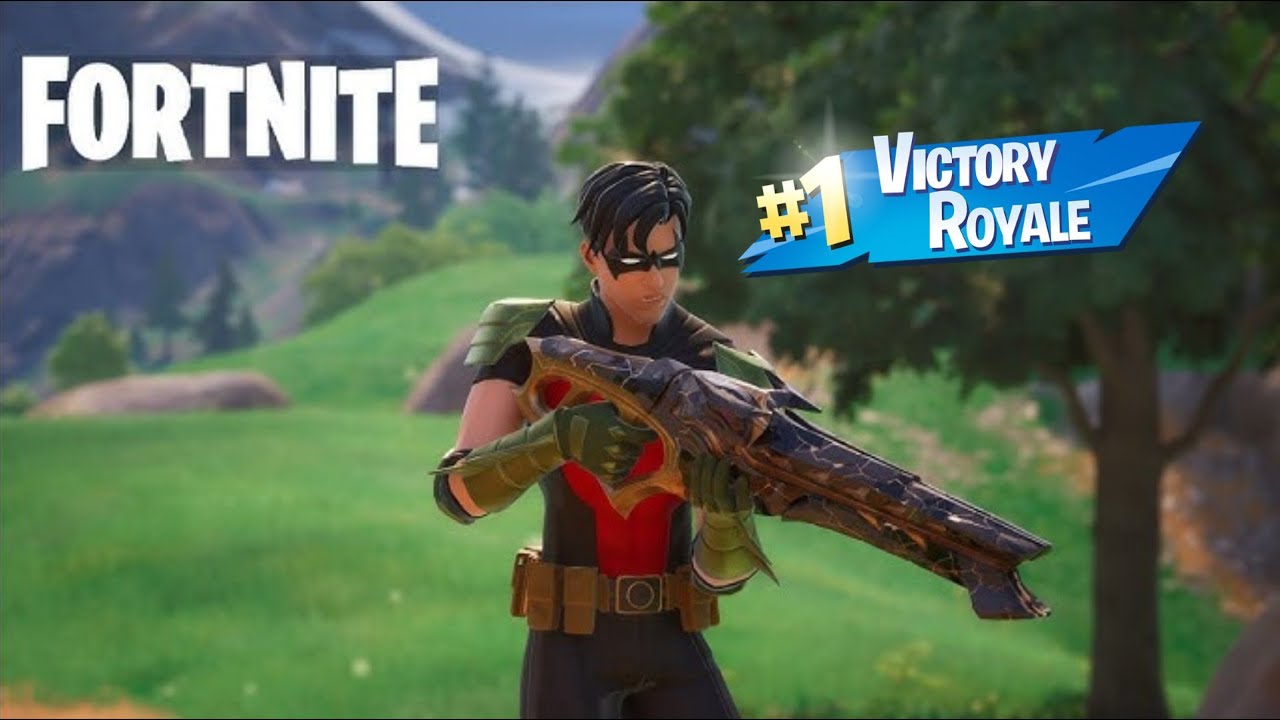 Fortnite Gameplay ROBIN Skin Victory Royale 14 Eliminations Chapter 6 ...