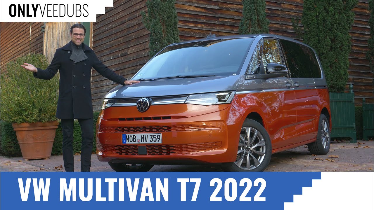VW Multivan T7 2022 - Driving REVIEW of Volkswagen's all-new Microbus ...