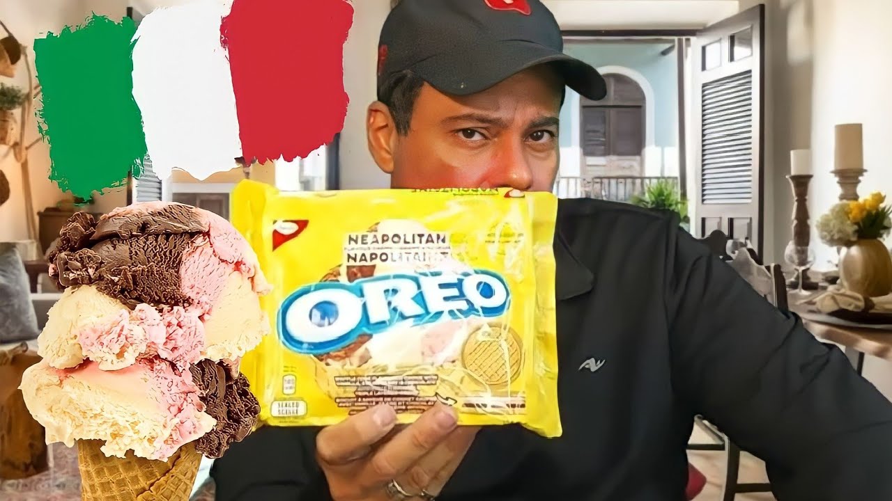 Oreo Neapolitan - food review #oreo - YouTube