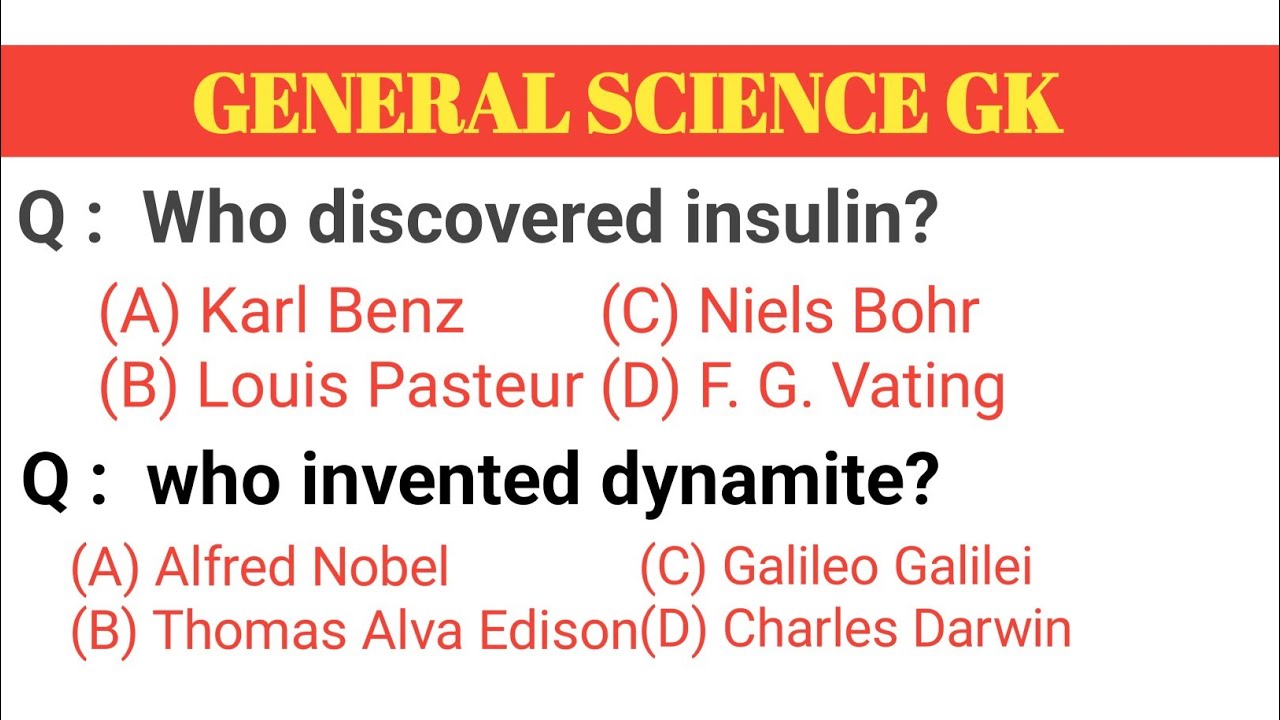 general science gk questions//gk quiz// science mcqs//@computer teach ...