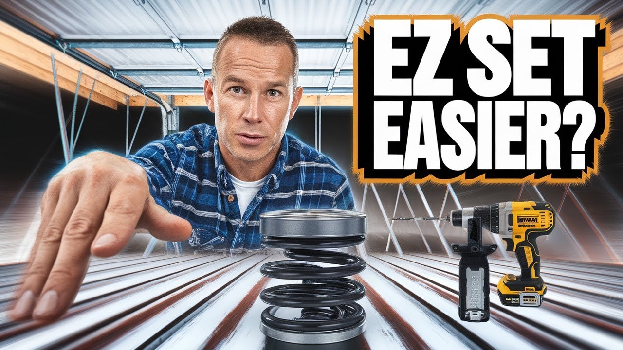 EZ-Set Garage Door Torsion Springs: Are They Really Easier? - YouTube