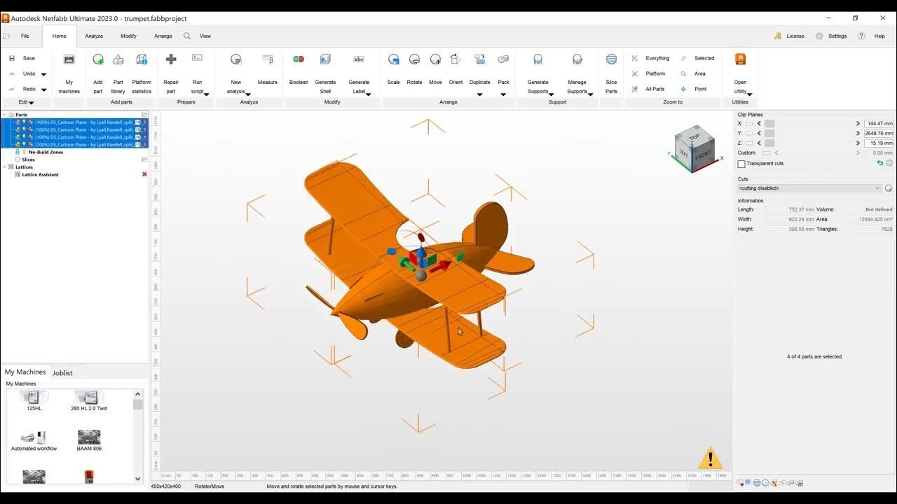 Focus Friday Additive Tips: To split large STL files prior to opening a large file. - YouTube