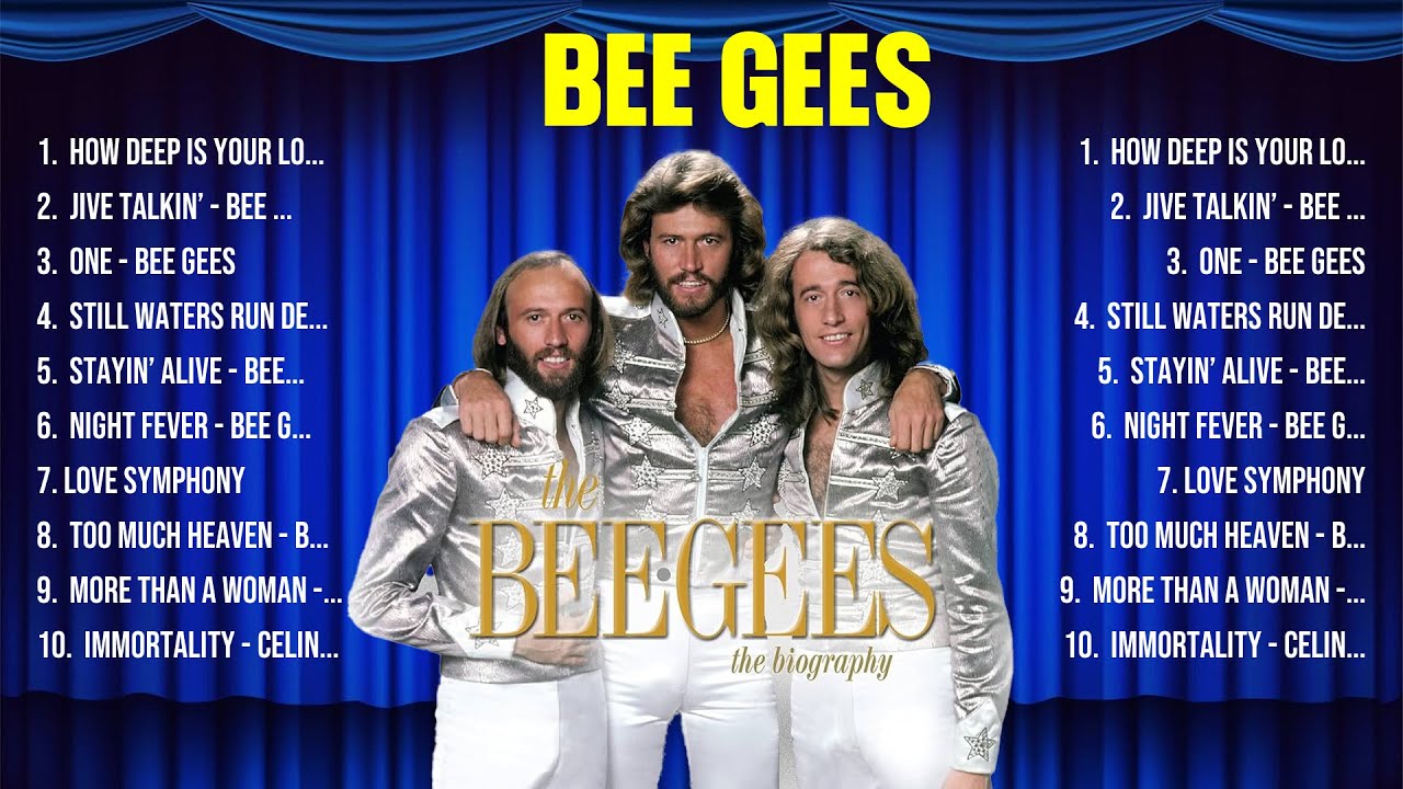 Bee Gees Top Hits Popular Songs Top 10 Song Collection - YouTube