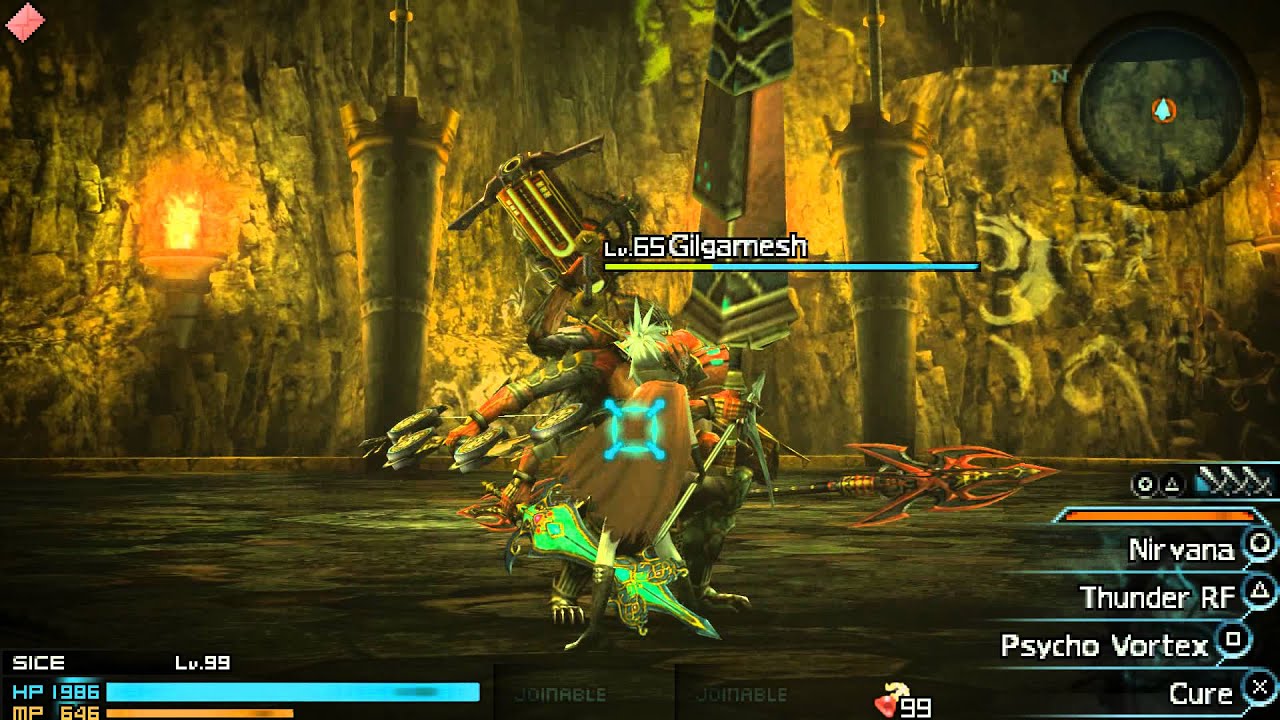 FF Type-0: 8 Armed Gilgamesh vs Sice - YouTube