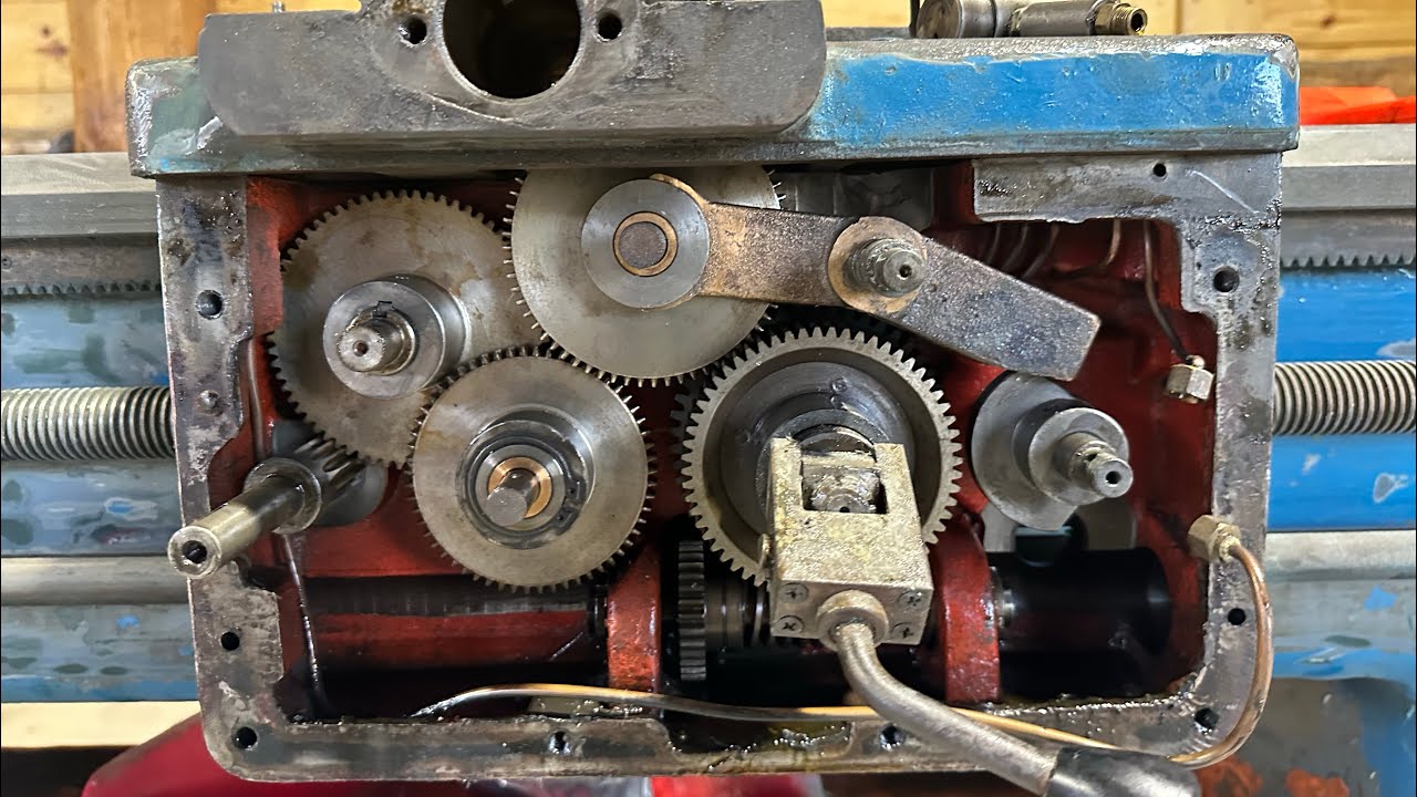 Takisawa TSL-1000D Lathe Carriage - YouTube