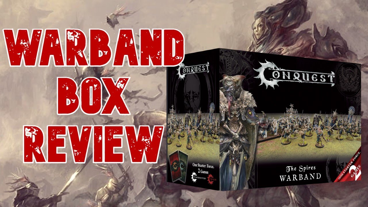 The Spires - Warband Box Review - YouTube