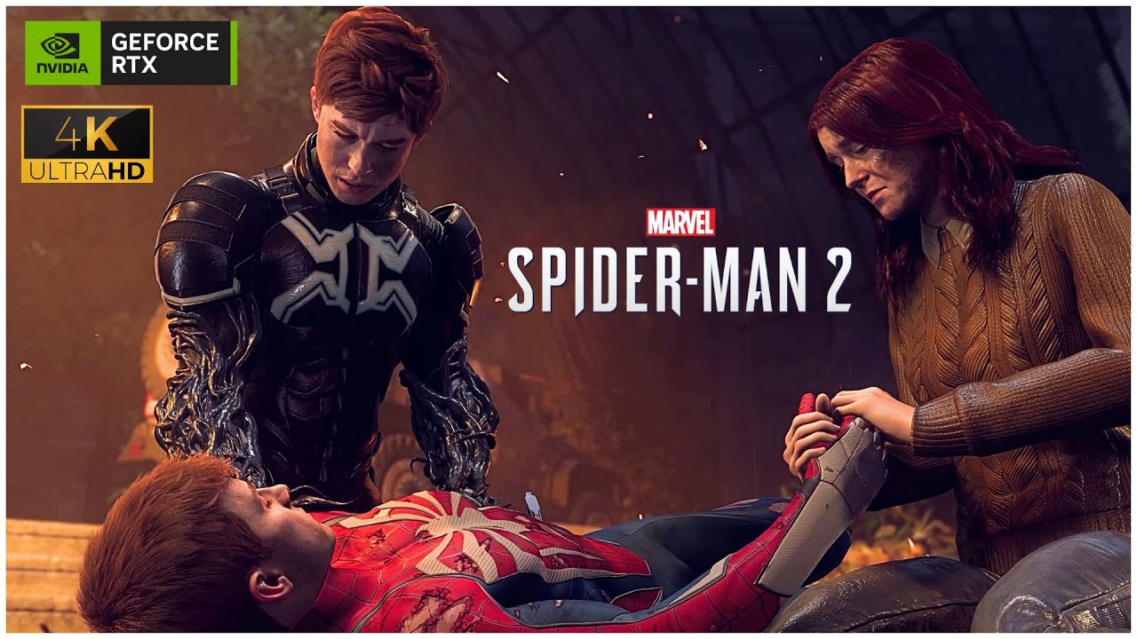 Is He really Dead Spider Man 2 - Peter Parker Dead Scene | RTX 4070 PC ...