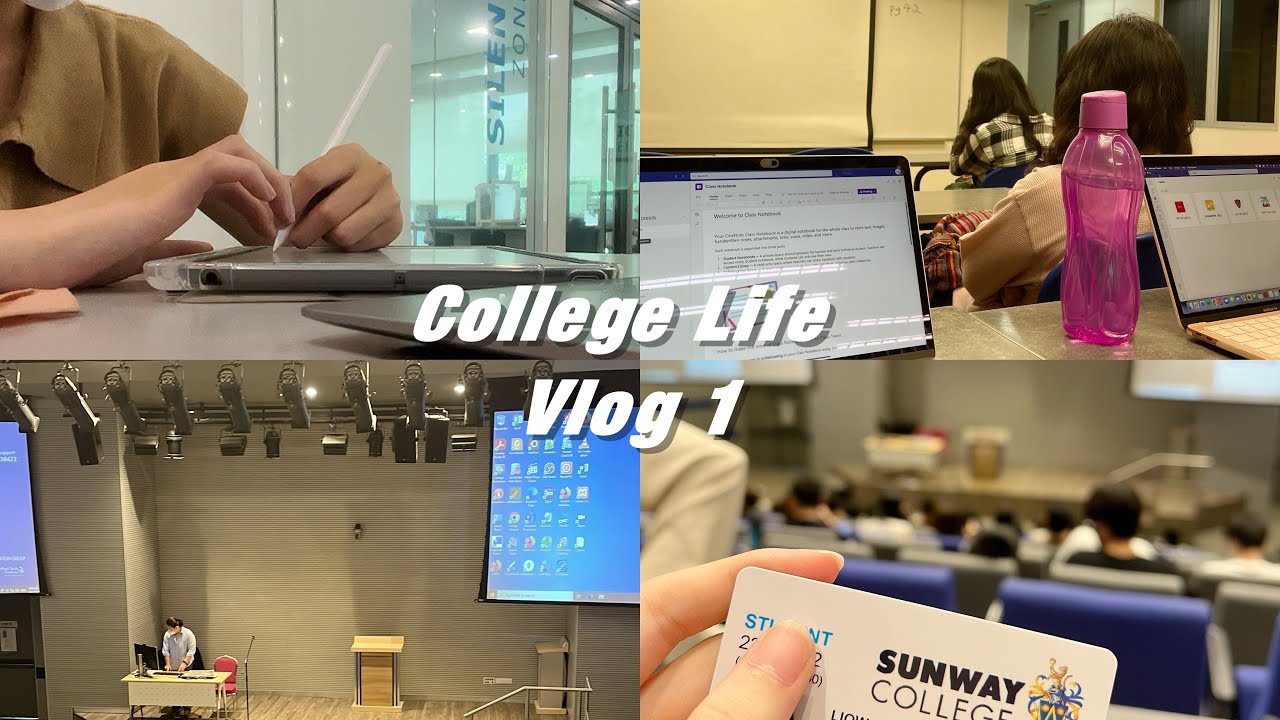 (Sub) First week of College | Orientation | Study Life | At the Sunway ...