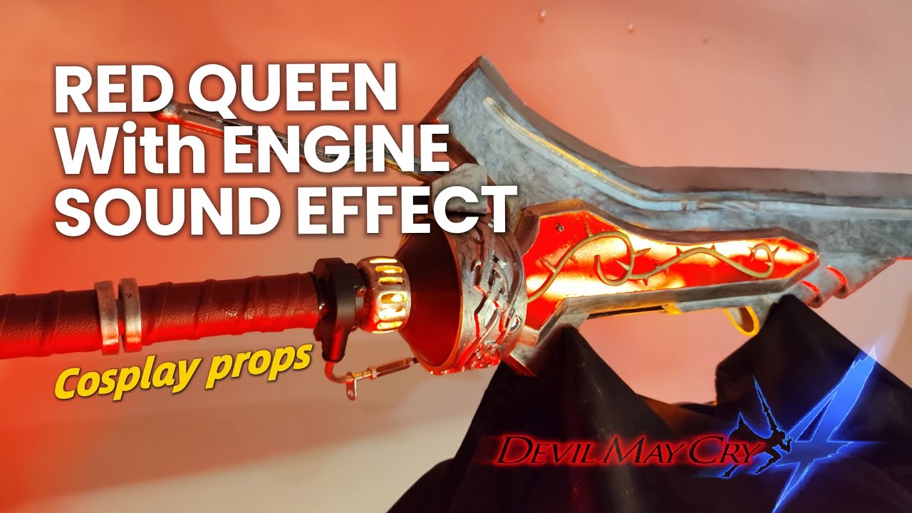 Finally made RED QUEEN with Engine Sound Effect from Devil May Cry 4 ...