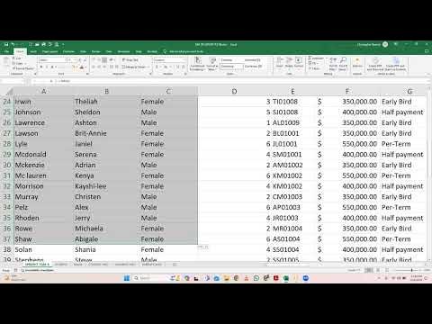 How To Set Up Spreadsheet files to Export to Access Database - YouTube