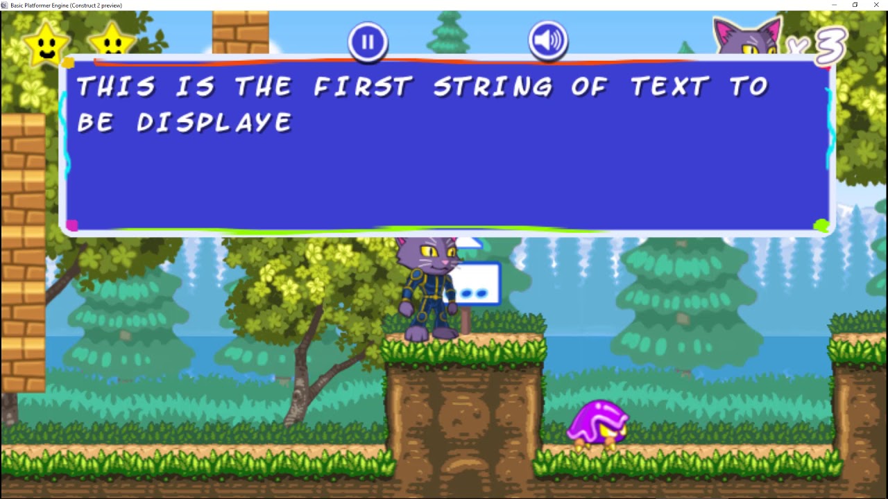 Customizing the HUD and UI for the Basic Platformer Game Engine - YouTube