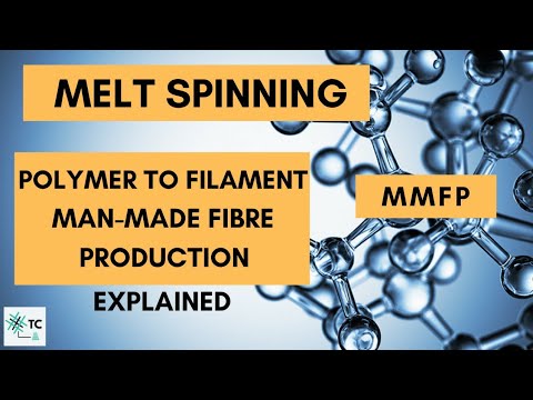 Melt Spinning | Man Made Fiber Production | Detailed Explaination ...