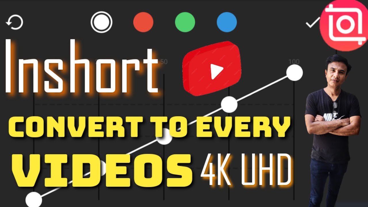 Inshot video editor || inshot aditor | convert 4k video to 1080p ...