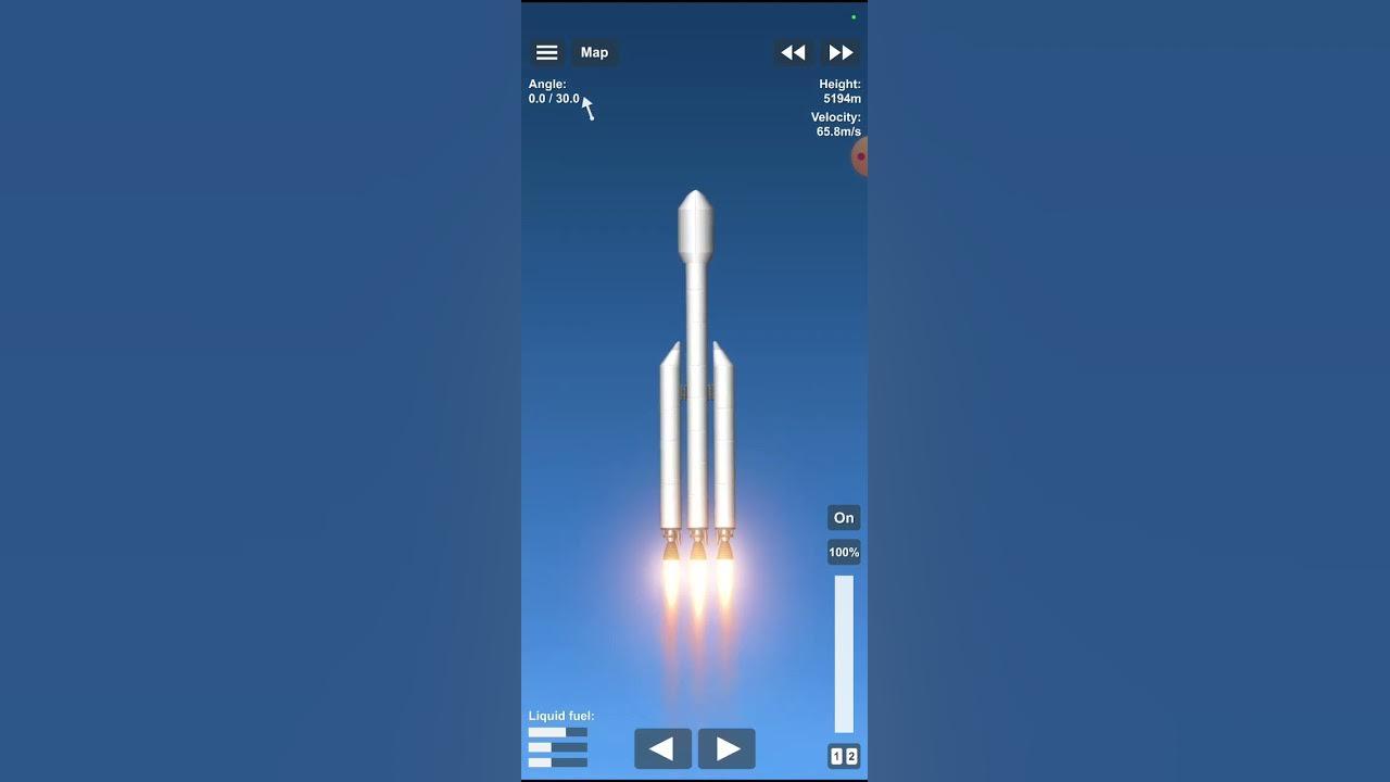 I made some rockets!!!!! space flight simulator.part 1. - YouTube