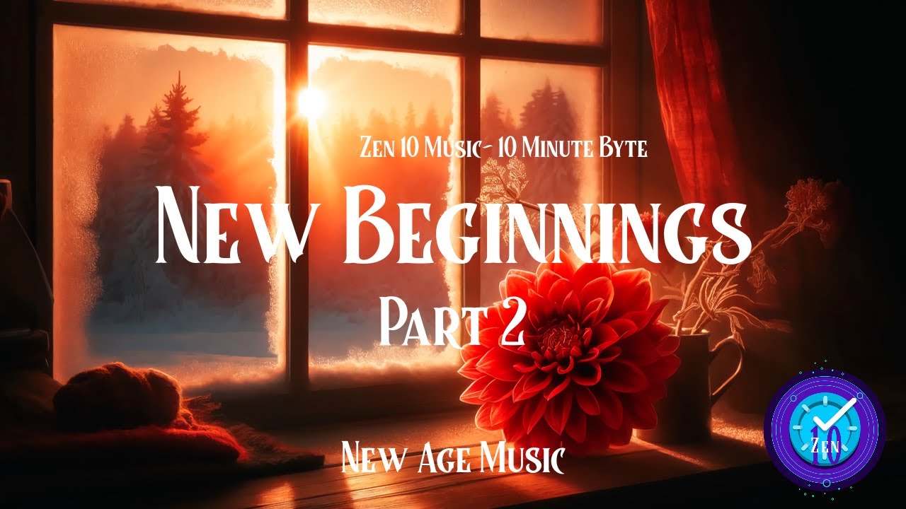 Zen 10 Music ~ 10 Minute Byte* New Beginnings Part 2* Uplifting New Age Music for Setting ...