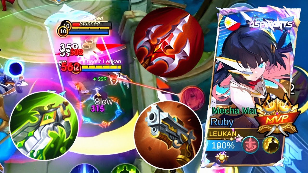 BEST RUBY BUILD FOR ONE SHOT!?!!🔥 BEST RUBY BUILD AND ROTATION 2024 - YouTube