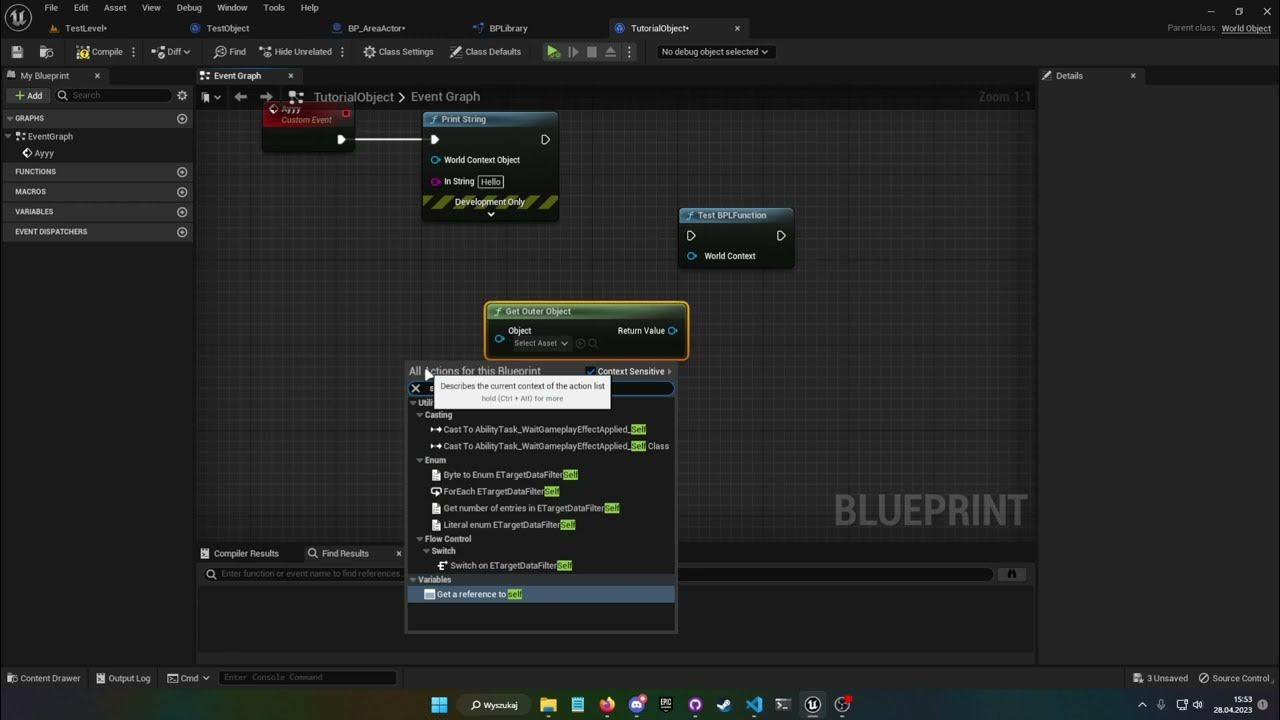 UE5 Use Blueprint Library Functions in UObject class - YouTube
