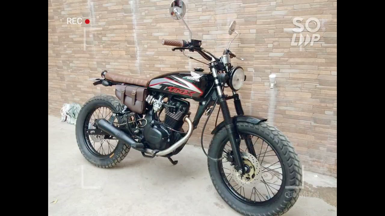 tmx 155 scrambler - YouTube