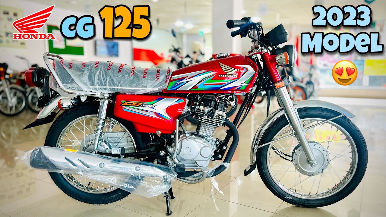 Honda CG 125 Model 2023 😍 | Big Changes | New Graphics and colours ...