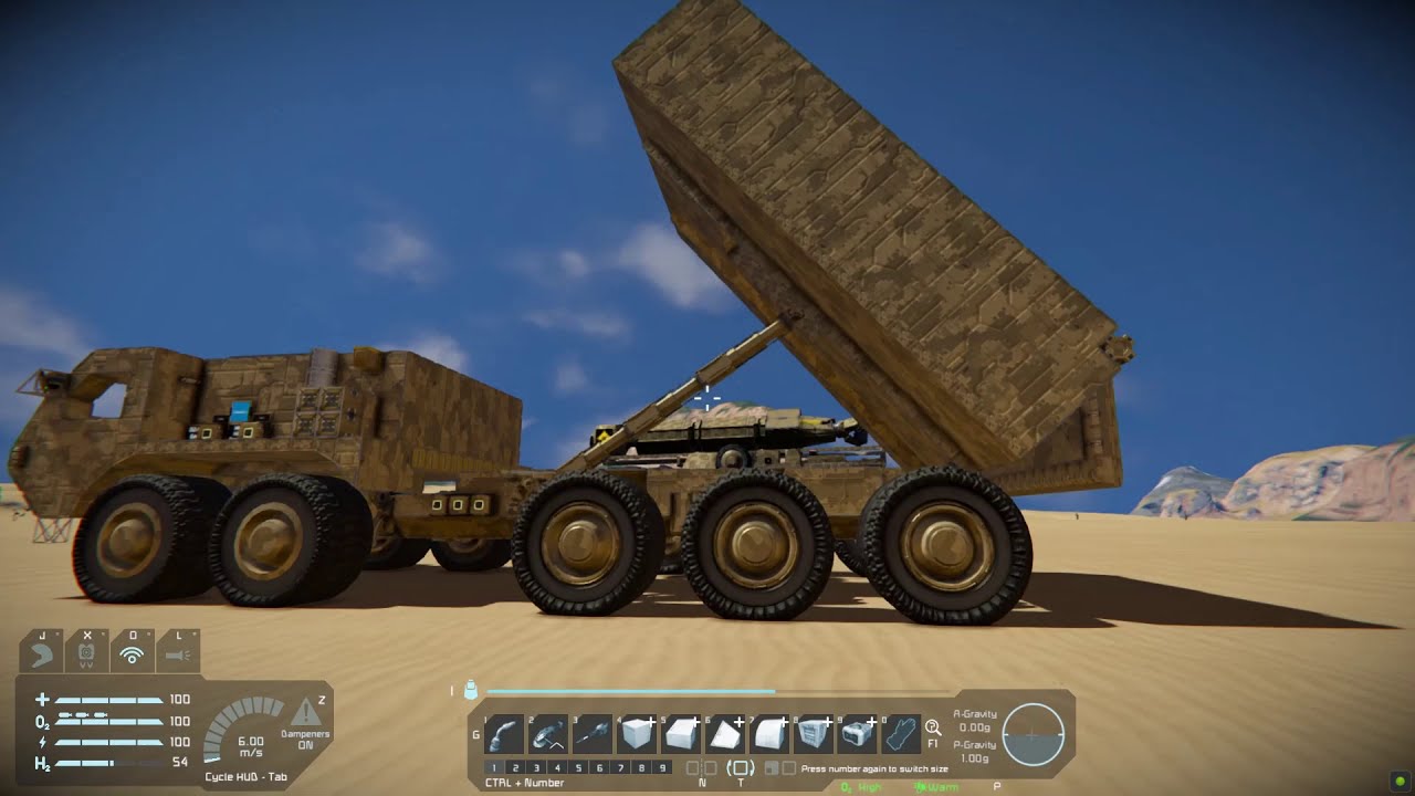 Space Engineers Ep 42 Oshkosh Truck Variants - YouTube