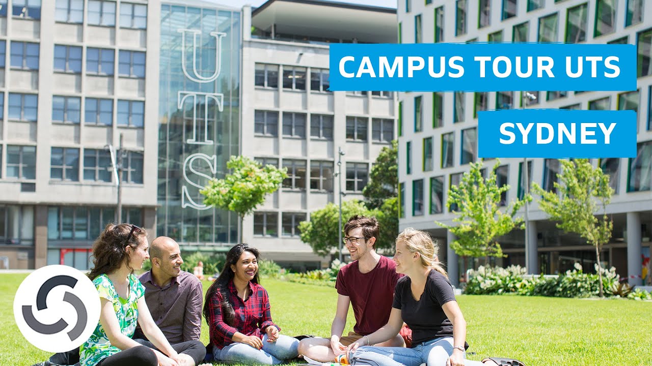 Campus Tour UTS Sydney with our student Gina - YouTube