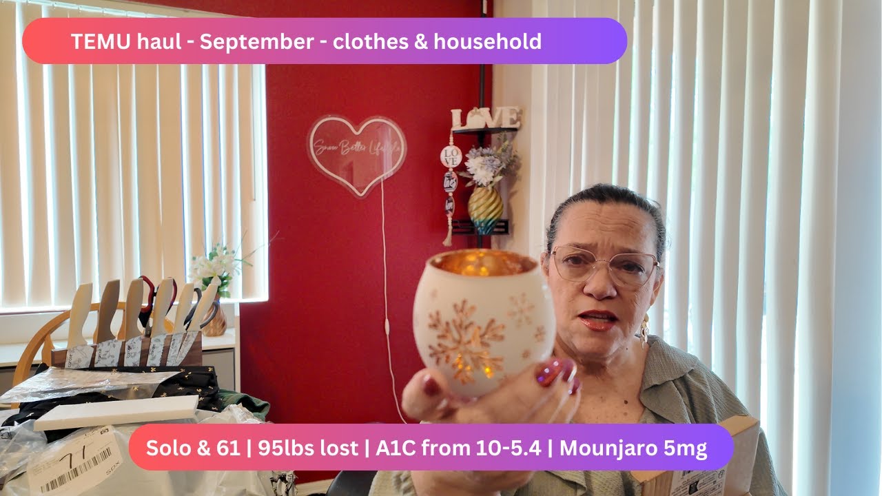 Temu Haul with Try on - September 2025 - Clothes & Household - YouTube