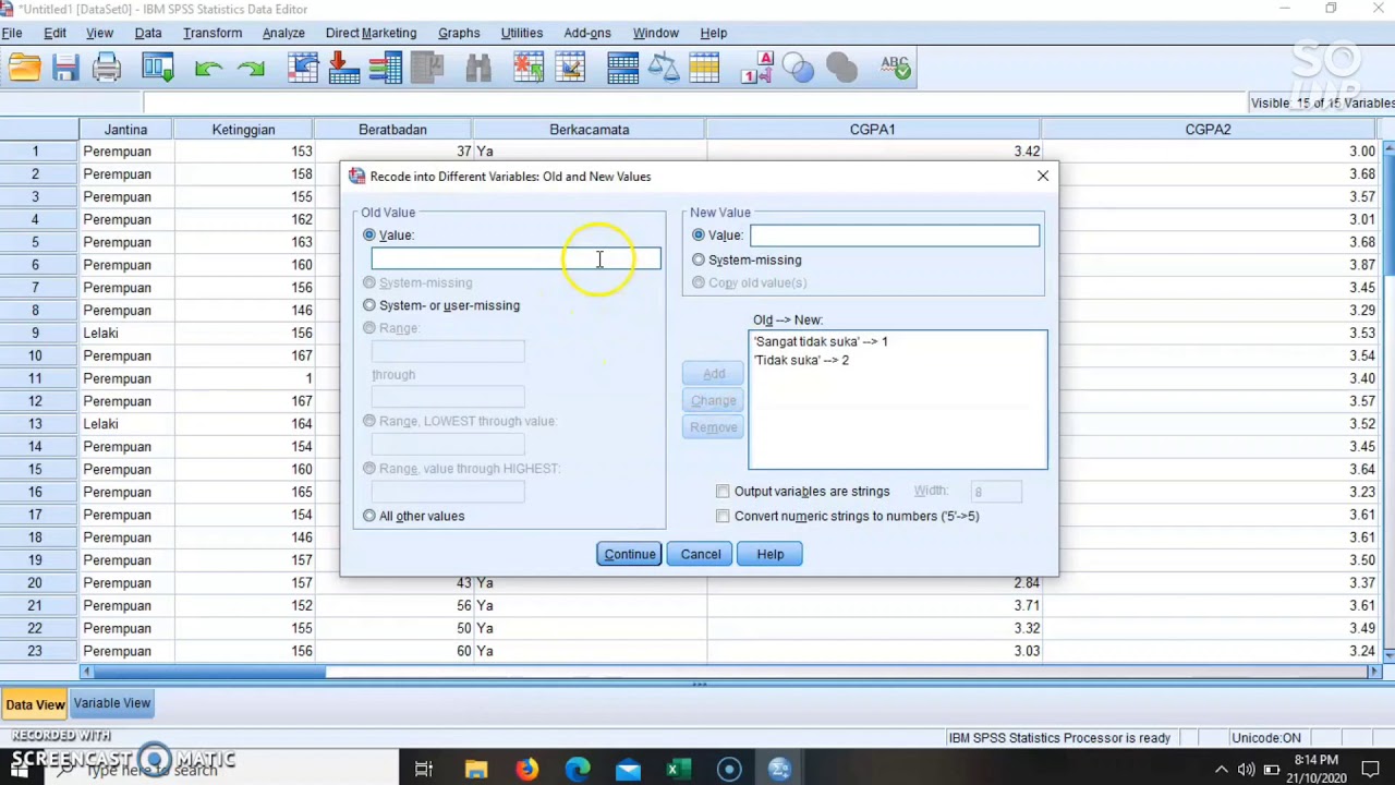 Tutorial SPSS - YouTube