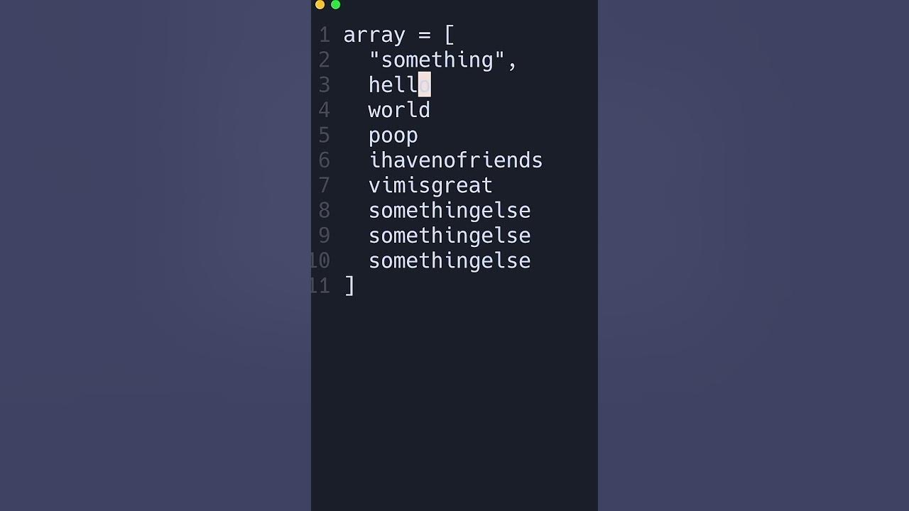 Macros Vim Commands You Need To Know 3 Youtube