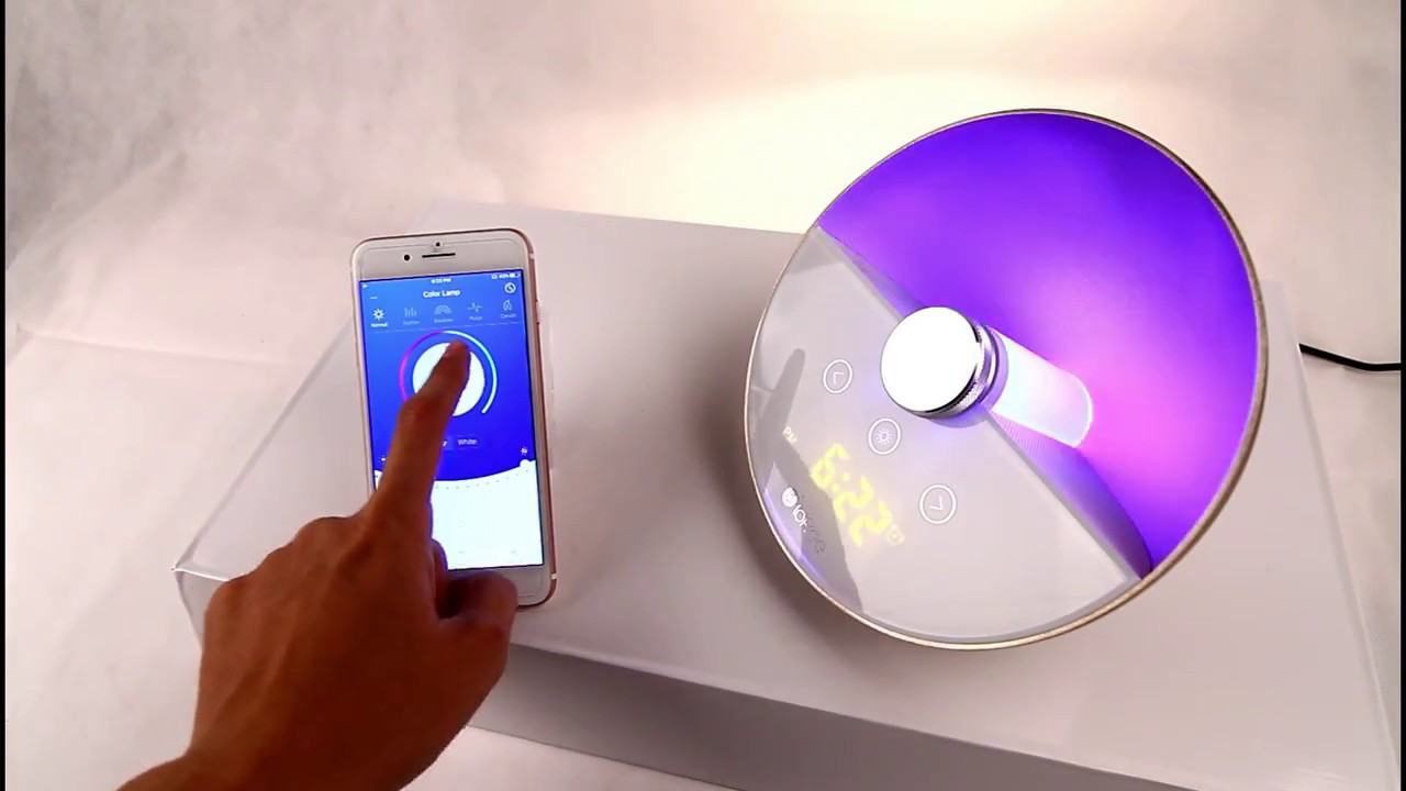 ELYSIUM Light Box Smart Bluetooth Home Audio with Clear Deep Bass - YouTube