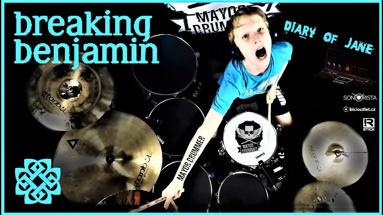 #49 Breaking Benjamin - The Diary of Jane - Drum Cover by Mayor Drummer ...