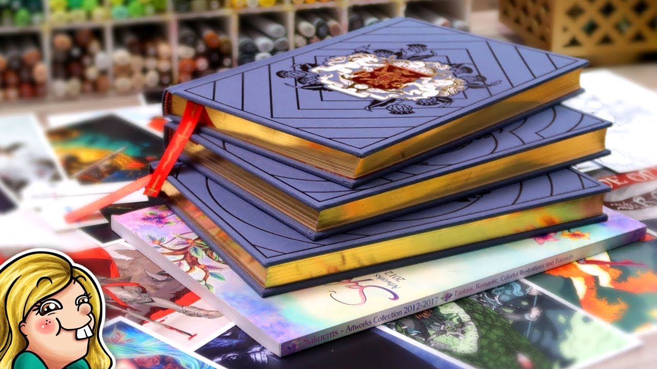 GORGEOUS BOOKS Kickstarter & Indiegogo Haul - YouTube