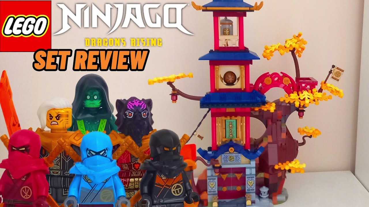 LEGO Ninjago Temple of the Dragon Energy Cores Set Review! (71795 ...