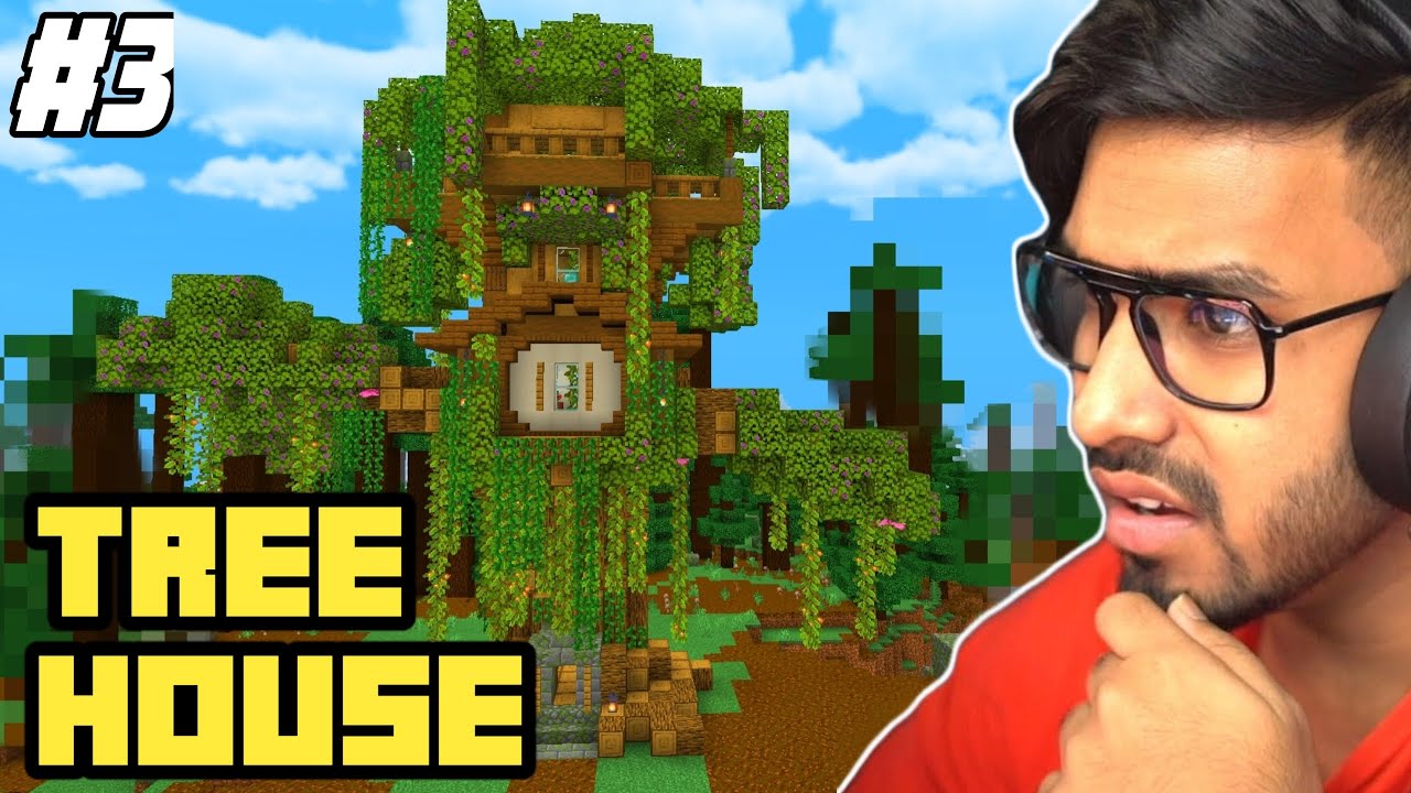 Techno gamerz tree house Tutorial part 3 - YouTube