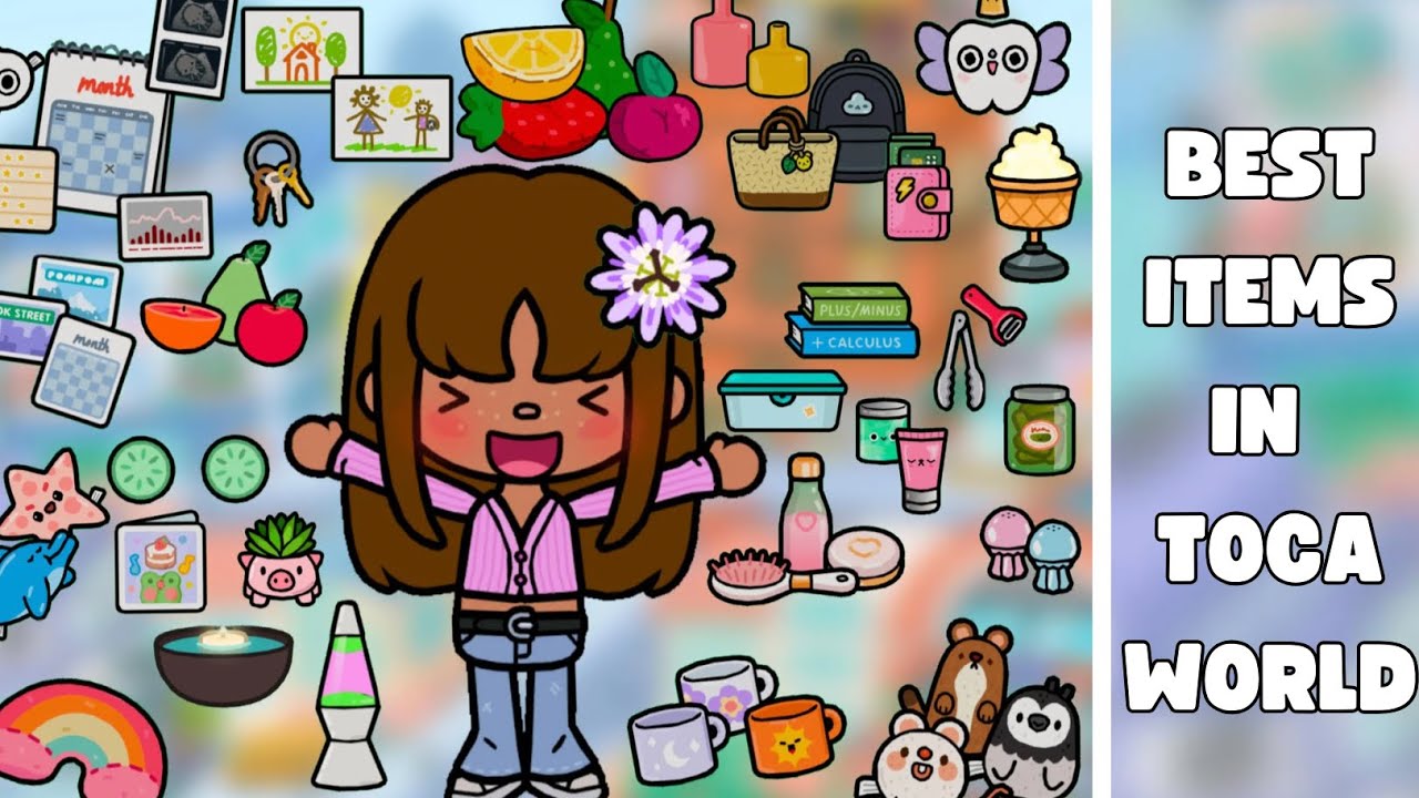 BEST AESTHETIC ITEMS IN TOCA WORLD! - YouTube