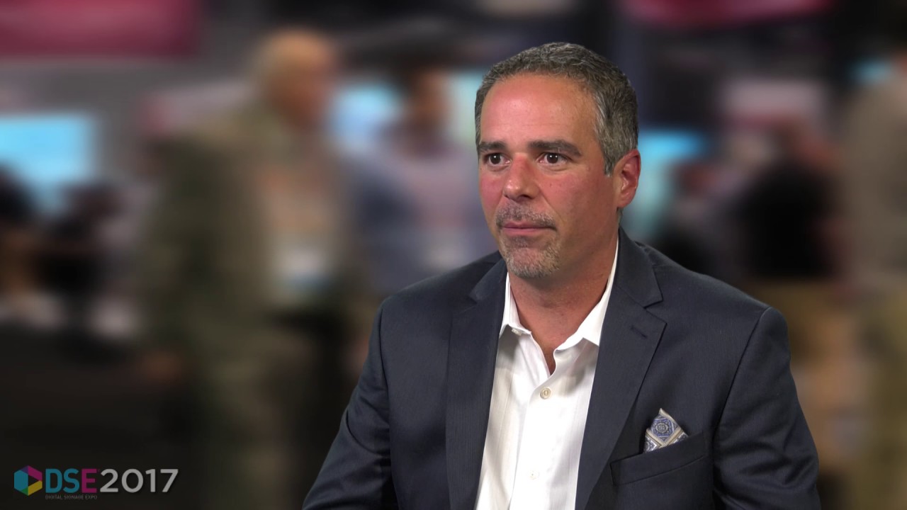 Frank Pisano of Milestone AV Tech at DSE 2017 - YouTube