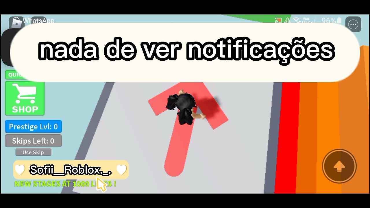 PRIMEIRA VEZ JOGANDO PARKOUR(no celular)-Sofii__Roblox._. - YouTube