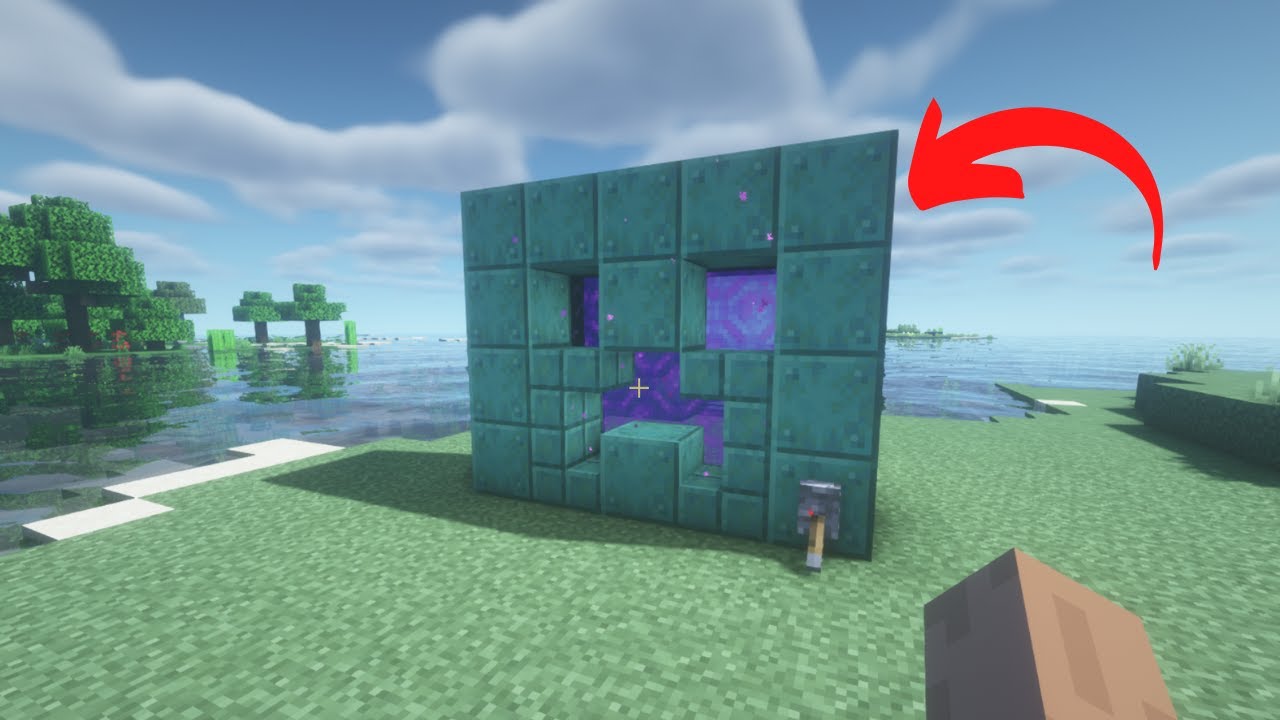 How To Make A Creeper Portal In Minecraft | Tutorial - YouTube