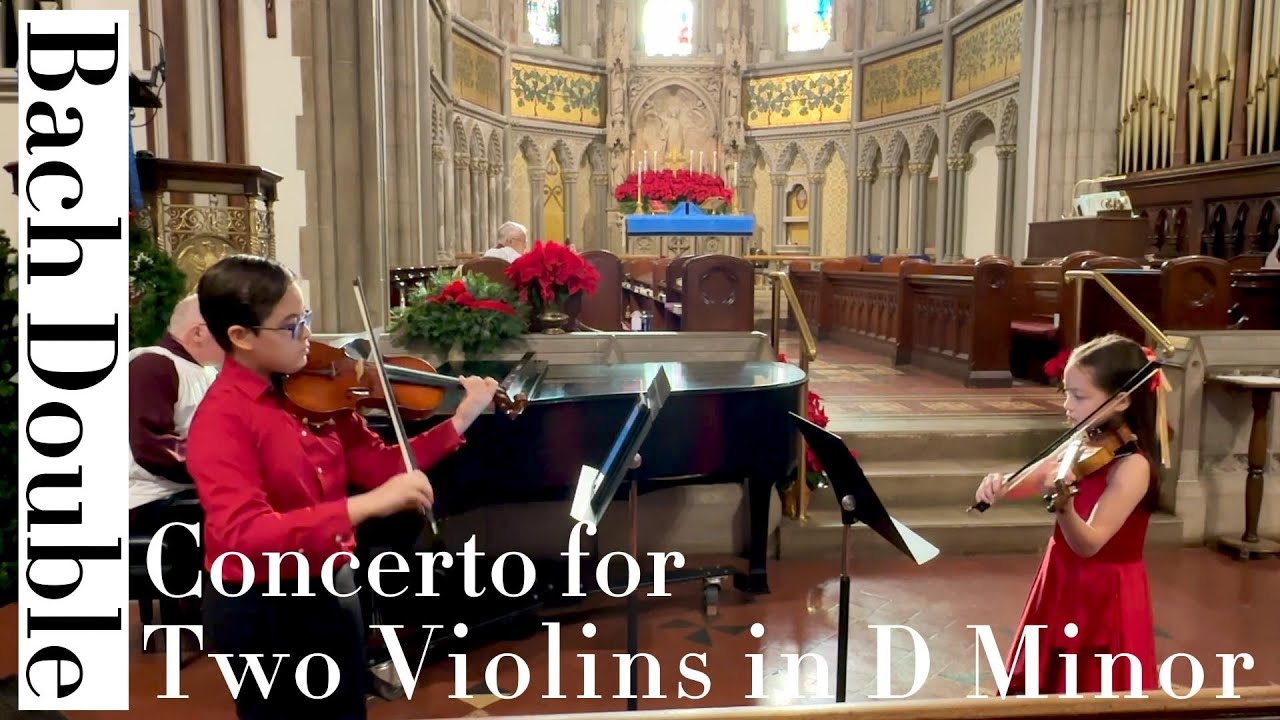 Bach Double - Concerto for Two Violins in D Minor, BWV 1043, 1st Mvt ...