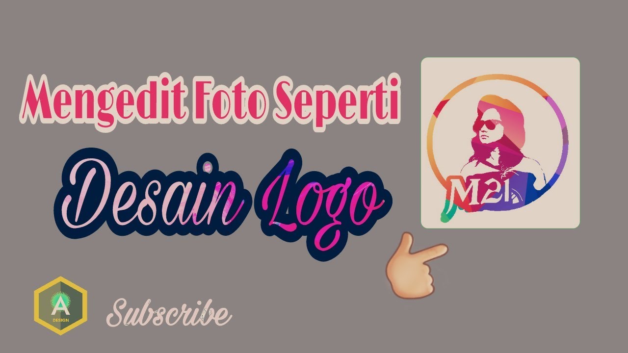 Cara Mengedit Foto Seperti Desain Logo Menggunakan Picsay pro - YouTube