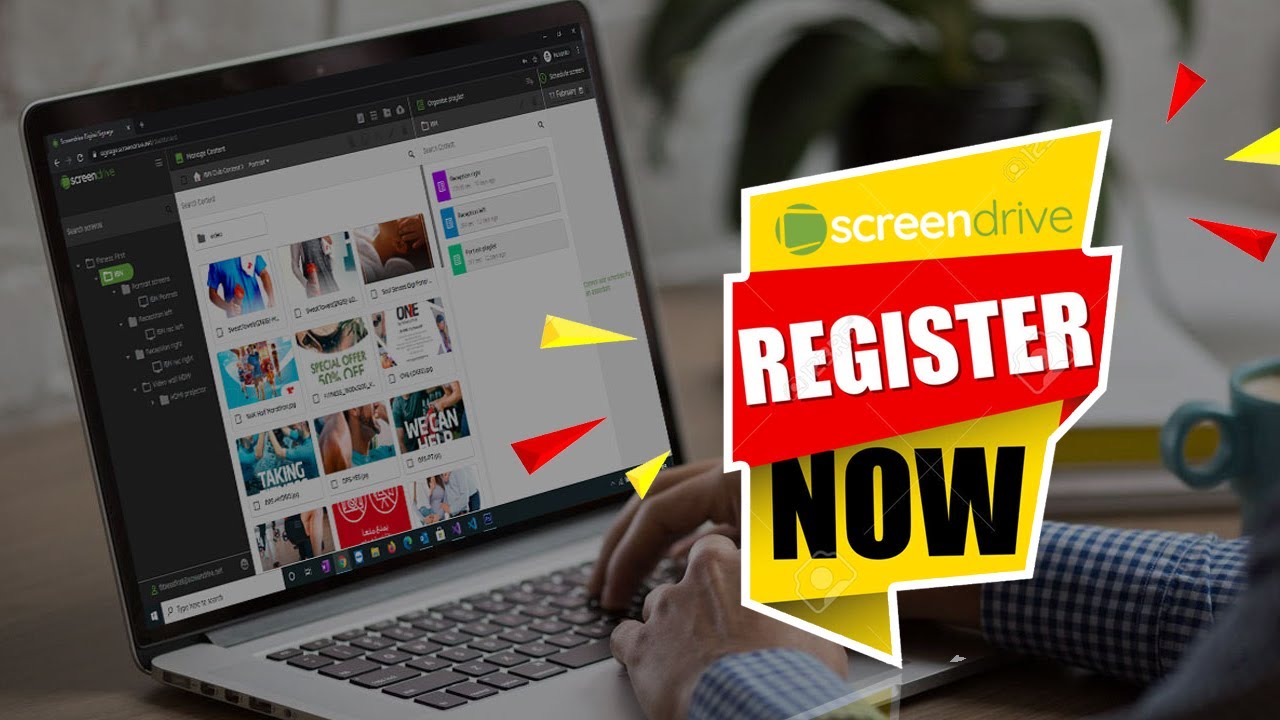 Screendrive registration process - YouTube
