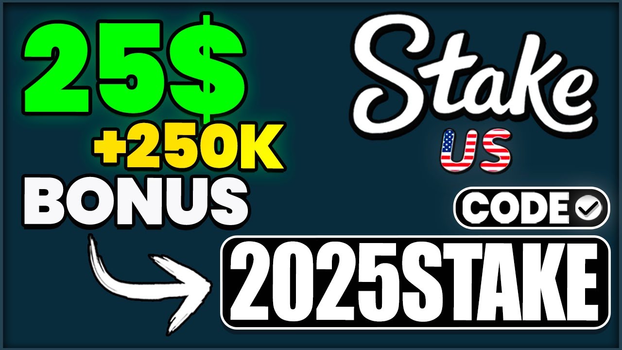 STAKE US CODE : 2025STAKE - $25 SC + 250k GC Bonus (Stake US code 2025 ...