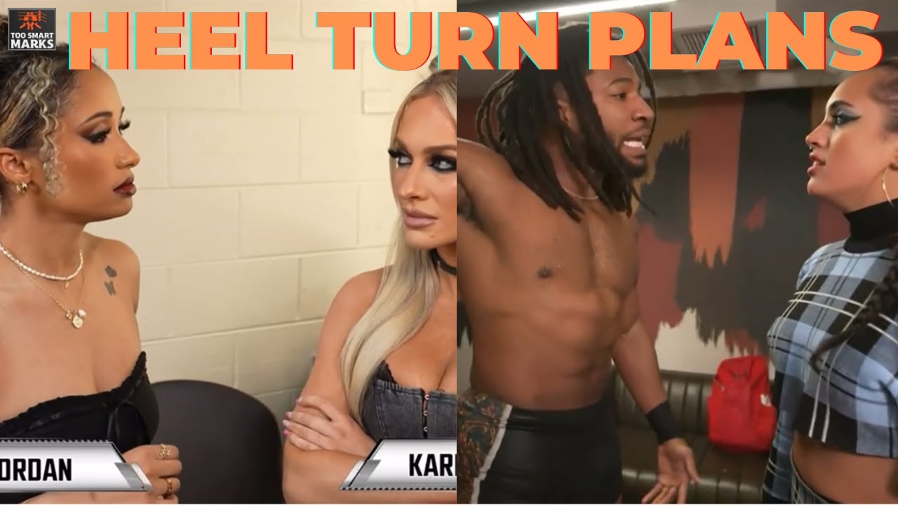 Directing A Trick Williams & Kelani Jordan Heel Turn ! 🔥 Joshua's Breakdown - TOO Smart Marks ...