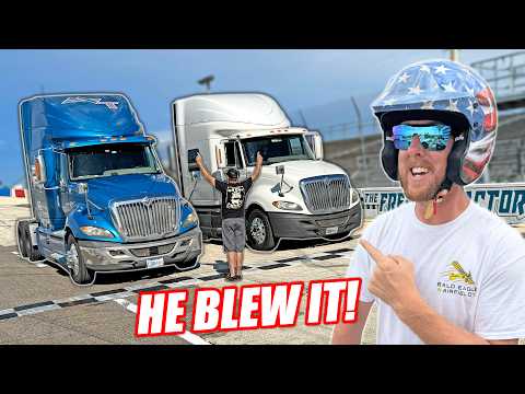 Cleet vs. Squirrel Semi Truck Race Part 2